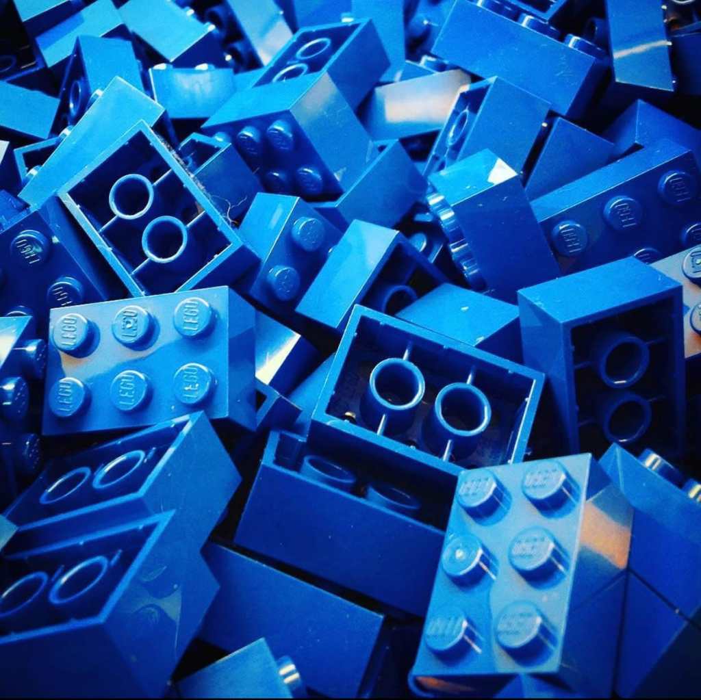 Blue Legos - Allison² Fine Art Photography